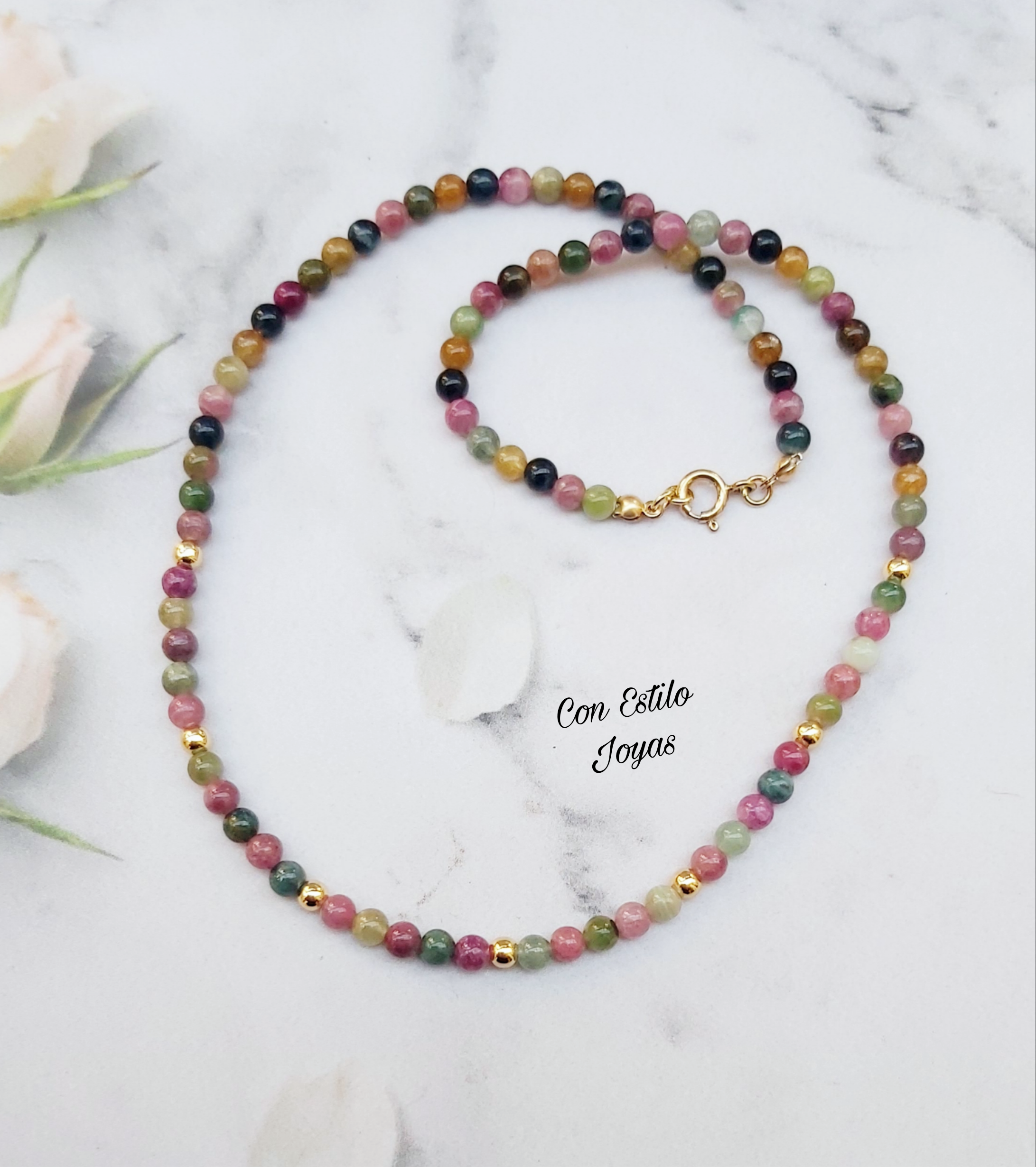 Collar turmalina - CON ESTILO JOYAS